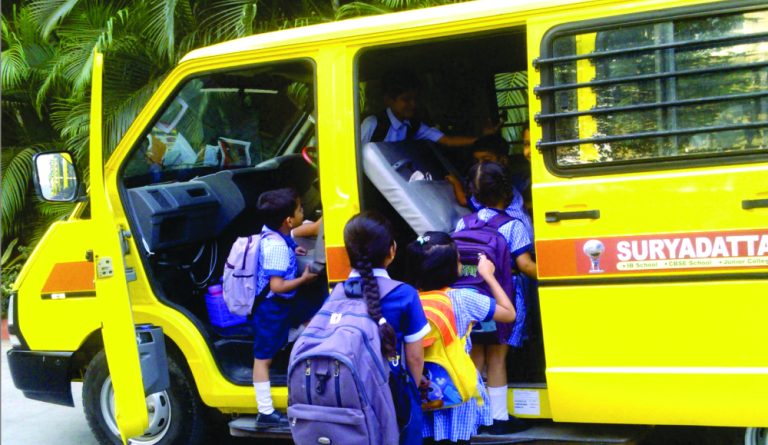 Transport facility for school students - SGI